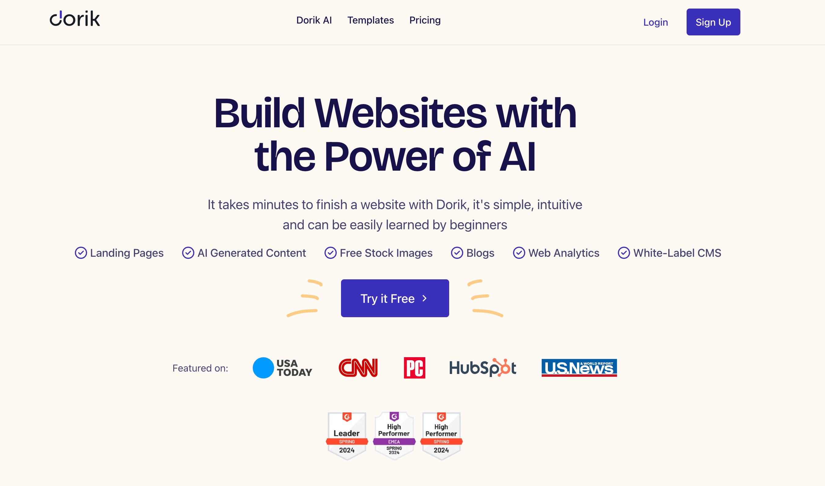 Dorik Review: Is This AI-Powered No-Code Website Builder Worth It? – Product Hunter