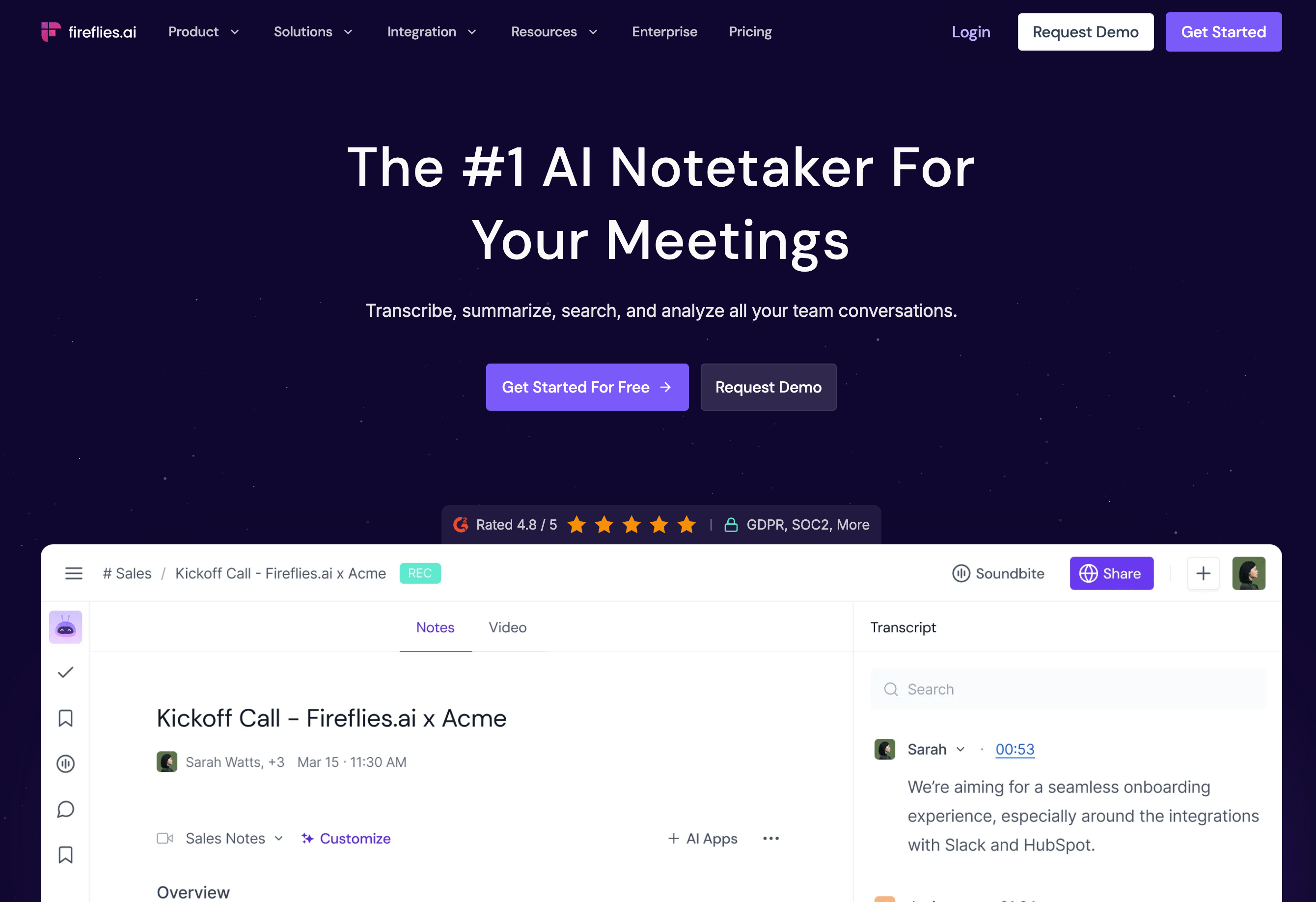 Fireflies Ai Review 2025 The Ultimate Ai Meeting Assistant For