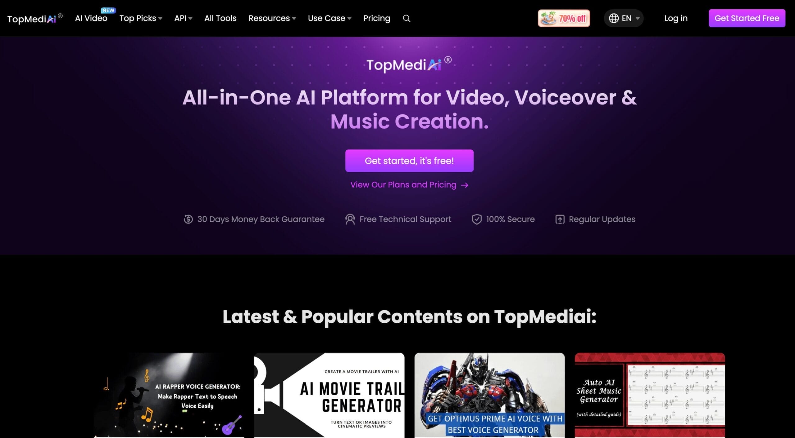 TopMediai Review: The All-in-One AI Content Creation Platform – Product ...